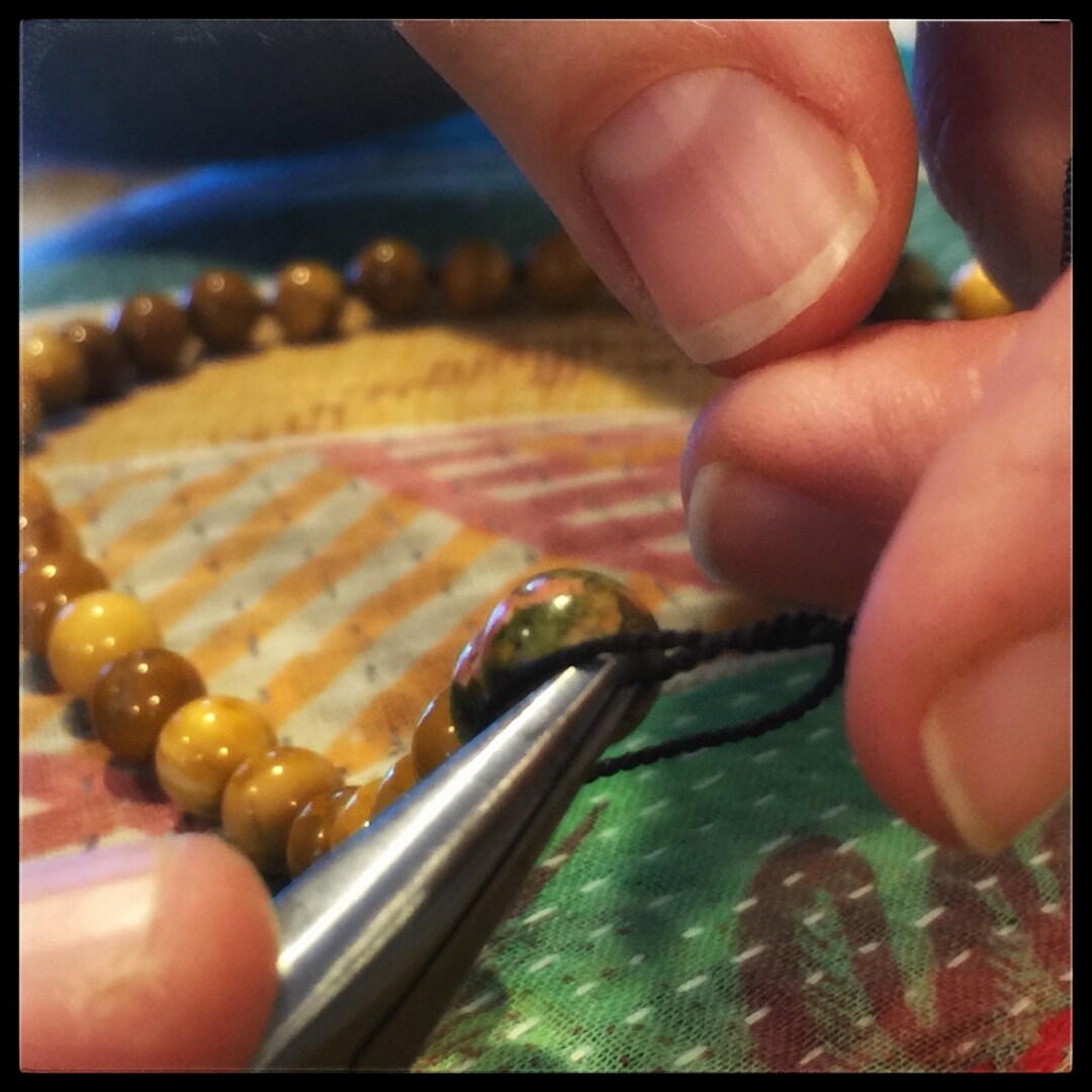 Custom Mala Service. Retie Your Mala or Create a New Hand-tied Mala ...
