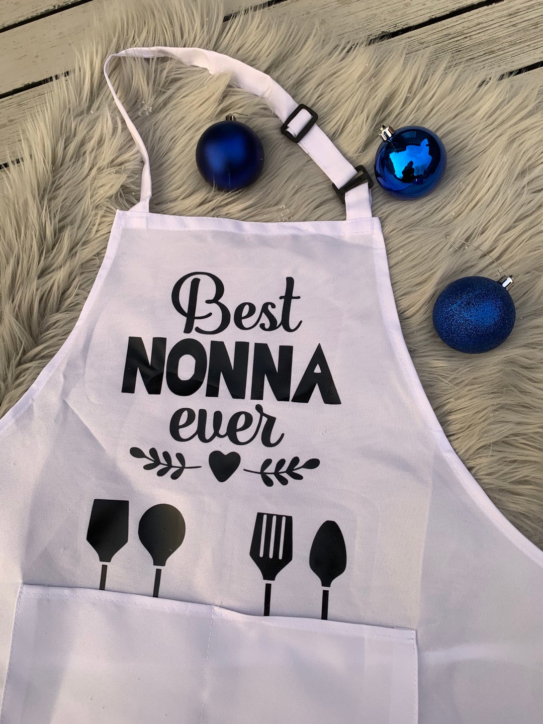 Best Nonna Ever Apron Gift for Nonna - Etsy