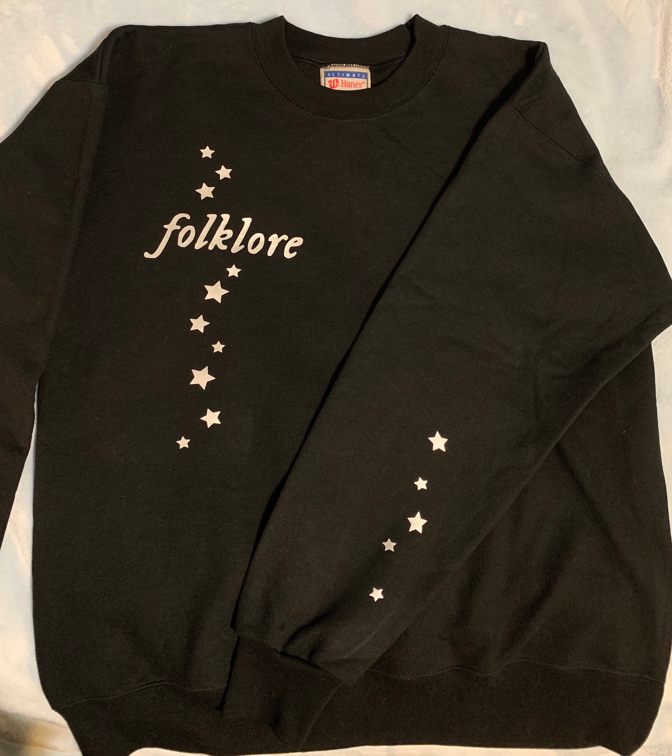 Taylor Folklore you Drew Stars Crewneck Sweater - Etsy