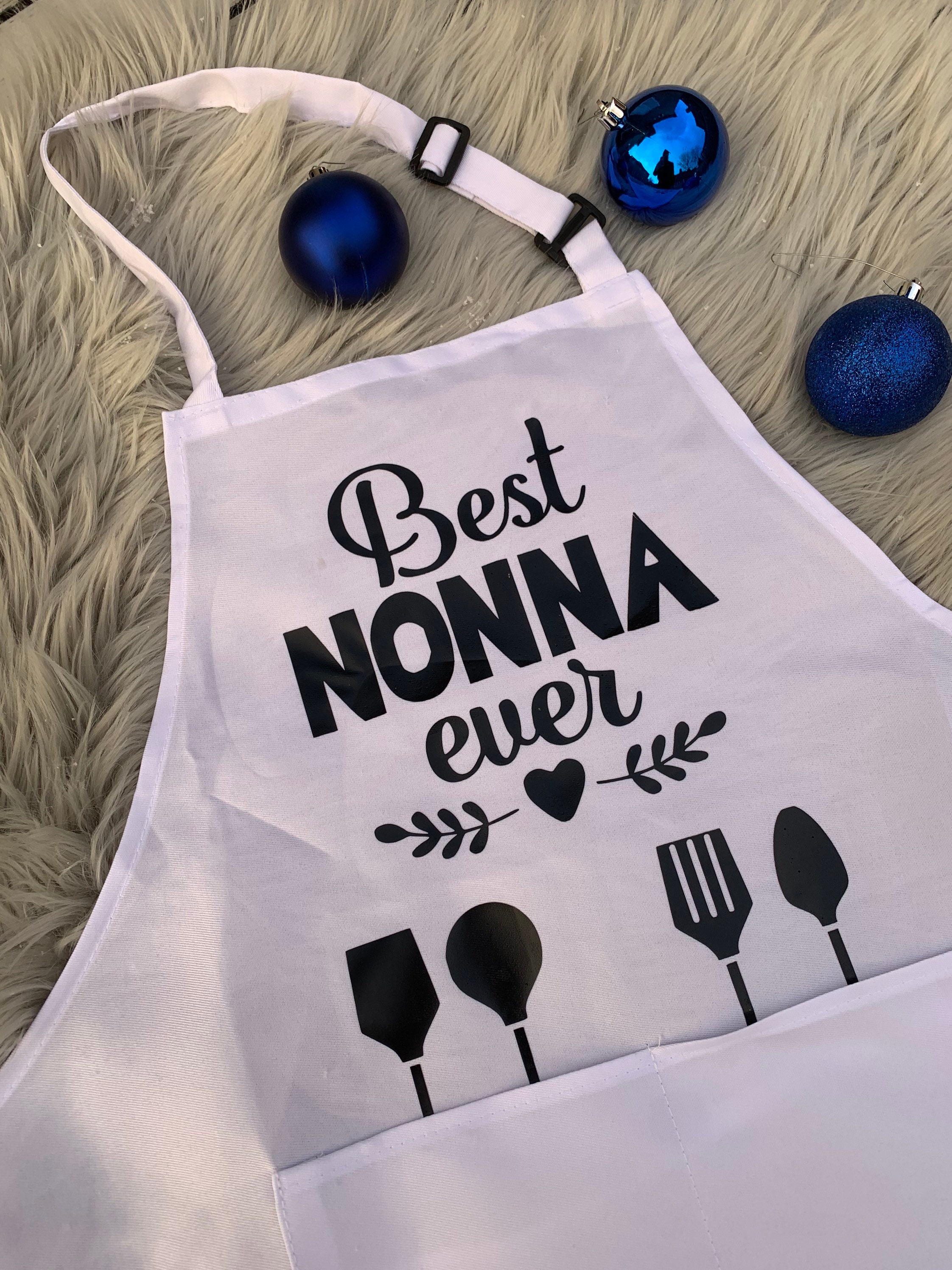 Best Nonna Ever Apron Gift for Nonna - Etsy