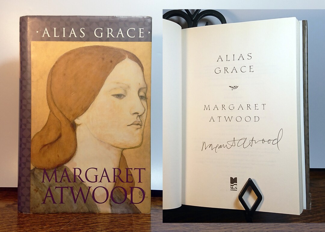 Alias Grace Signed Margaret Atwood Hardcover - Etsy