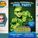 Hulk Pool Party Invitation, Hulk Pool Party Birthday, Hulk Waterslide ...