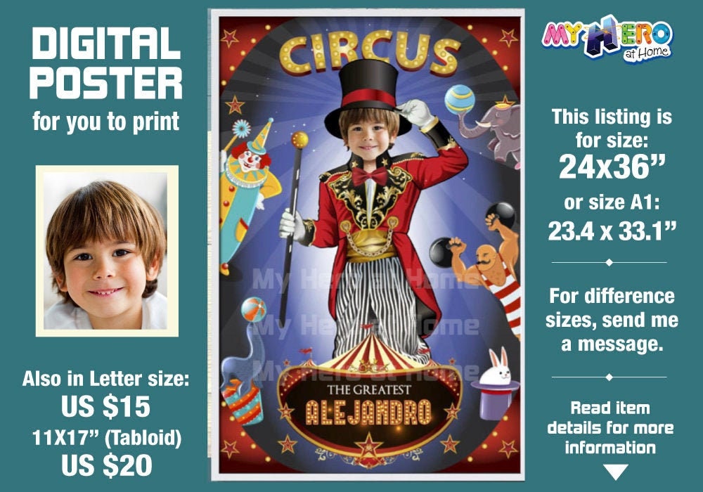 Vintage Ringmaster Poster