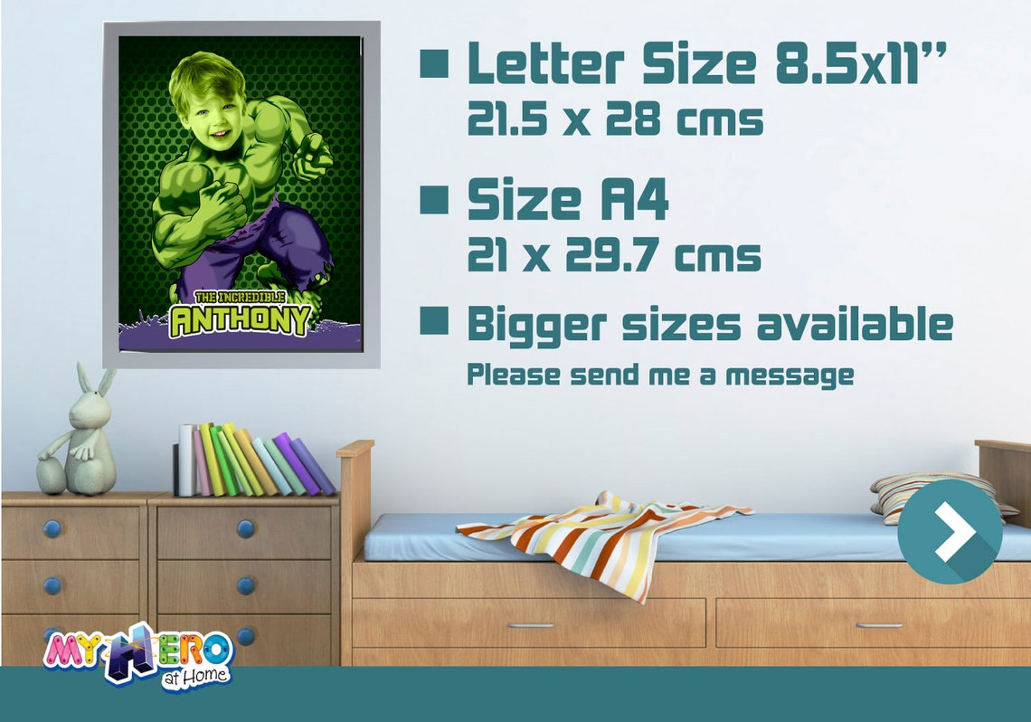 Hulk Poster Hulk Room Decor Hulk Wall Decor Hulk Art | Etsy