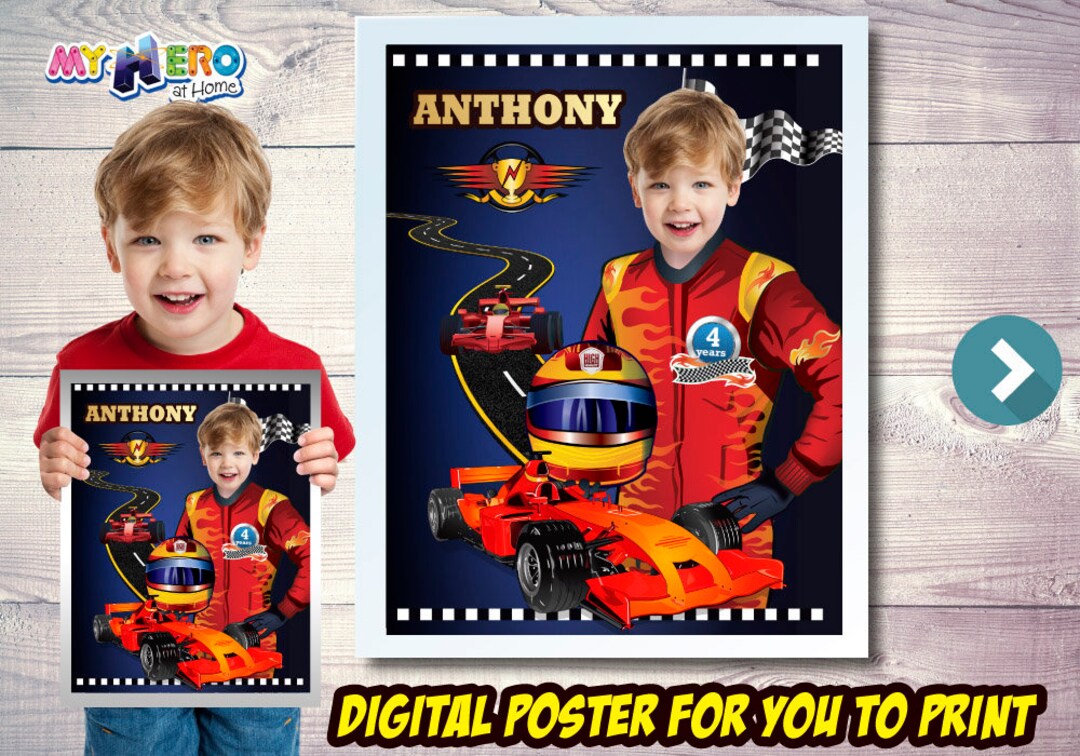 Race Car Poster, Formula One Poster, Grand Prix Poster, Race Car ...