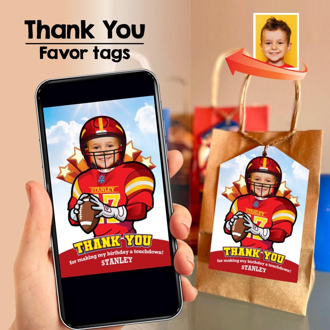 Commanders Thank You With Photo, Commanders Thanks Tag, Commanders ...