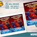 Joint Spider-man Pool Party Invitation, Spiderman and Miles Morales ...