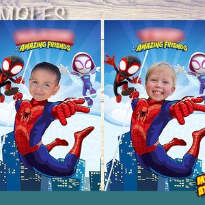 Custom Spidey and His Amazing Friends Poster, Spidey Wall Decor, Spidey ...