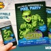 Hulk Pool Party Invitation, Hulk Pool Party Birthday, Hulk Waterslide ...