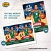 Basketball Template With Photo Basketball Party Template - Etsy