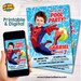 Spider-man Pool Party Invitation Template, Spider-man Invitation With ...