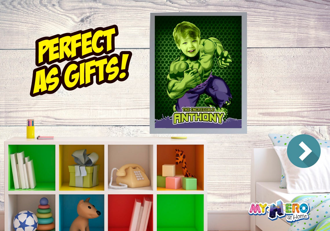 Hulk Poster Hulk Room Decor Hulk Wall Decor Hulk Art | Etsy