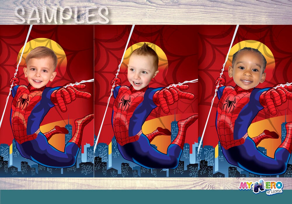Spider-man Cake Topper, Spider-man Printable Cake Topper, Spider-man ...