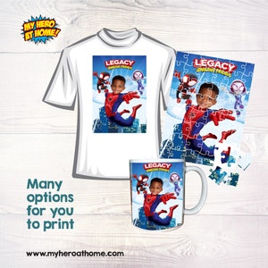 Custom Spidey and His Amazing Friends Poster, Spidey Wall Decor, Spidey ...