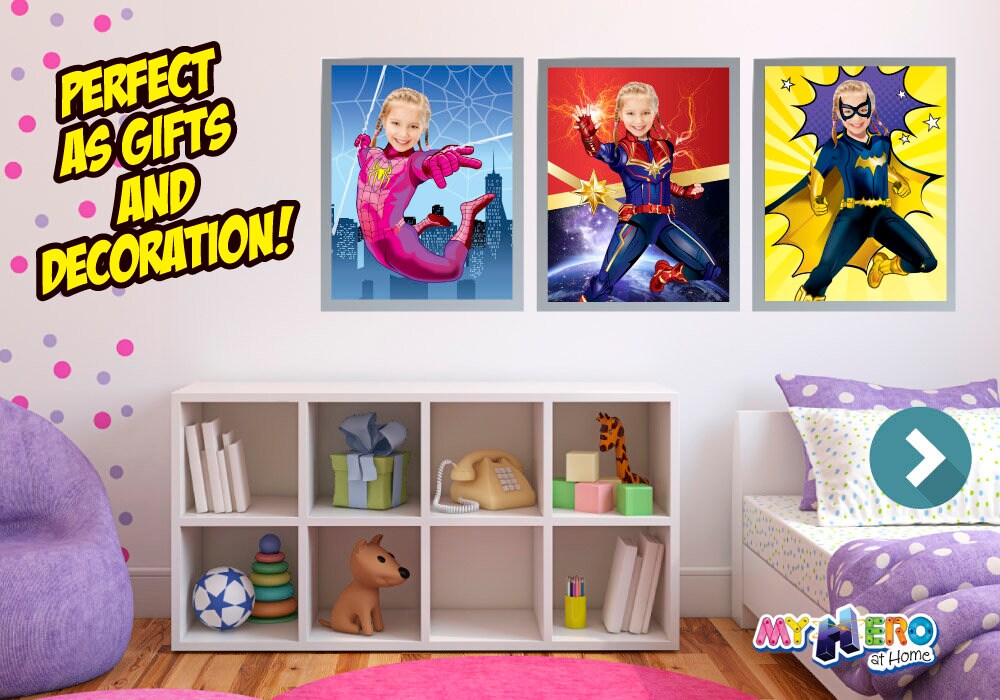 Spider-girl Poster Spider-girl Decoration Spider-girl Gifts - Etsy