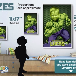 Hulk Poster, Hulk Room Decor, Hulk Wall Decor, Hulk Art Poster, Hulk ...