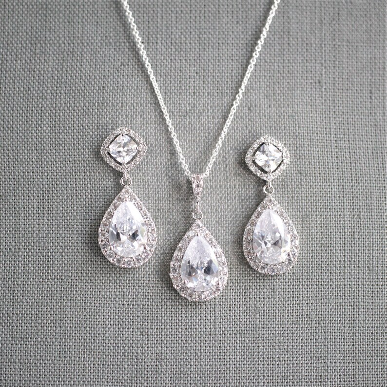 Wedding Jewelry for Brides Wedding Jewelry Set for Bride - Etsy