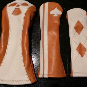 DIY Leather Golf Club Headcover Patterns PDF Download Driver/fairway ...