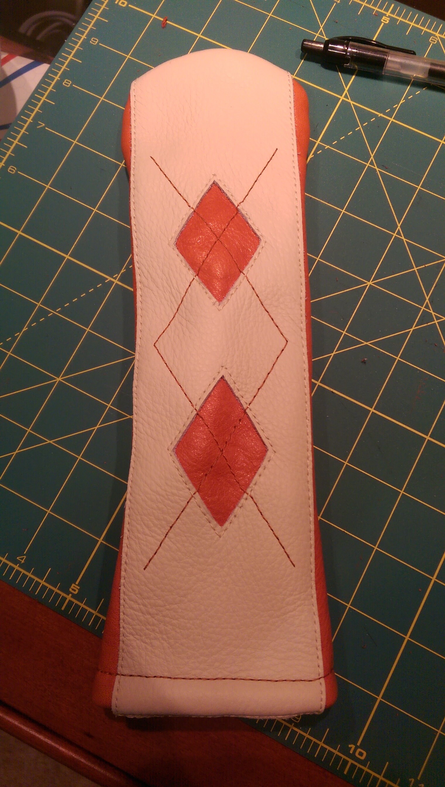 DIY Leather Golf Club Headcover Patterns PDF Download Driver/fairway ...