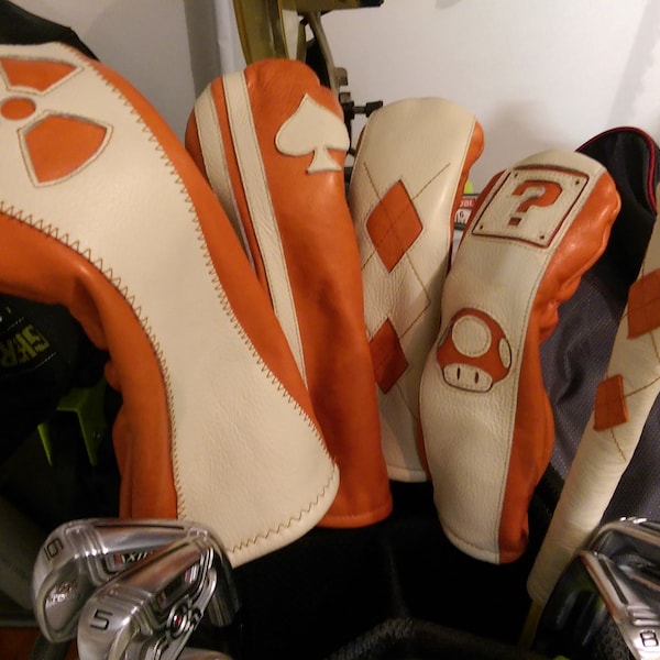 Golf Headcover - Etsy