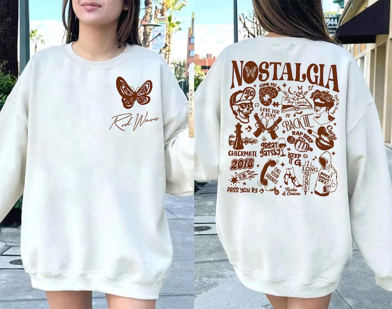 Vintage Rod Wave Nostalgia Album PNG, Rod Wave Tracklist Album ...