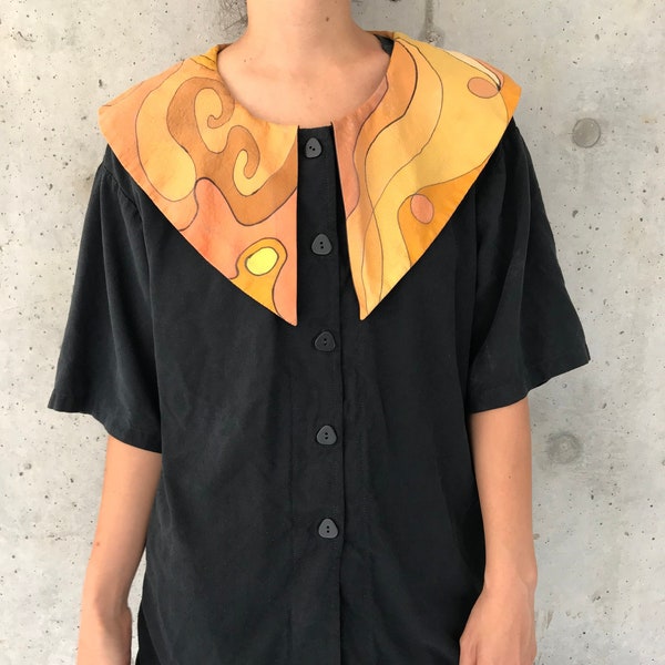 Giant Collar Shirt - Etsy