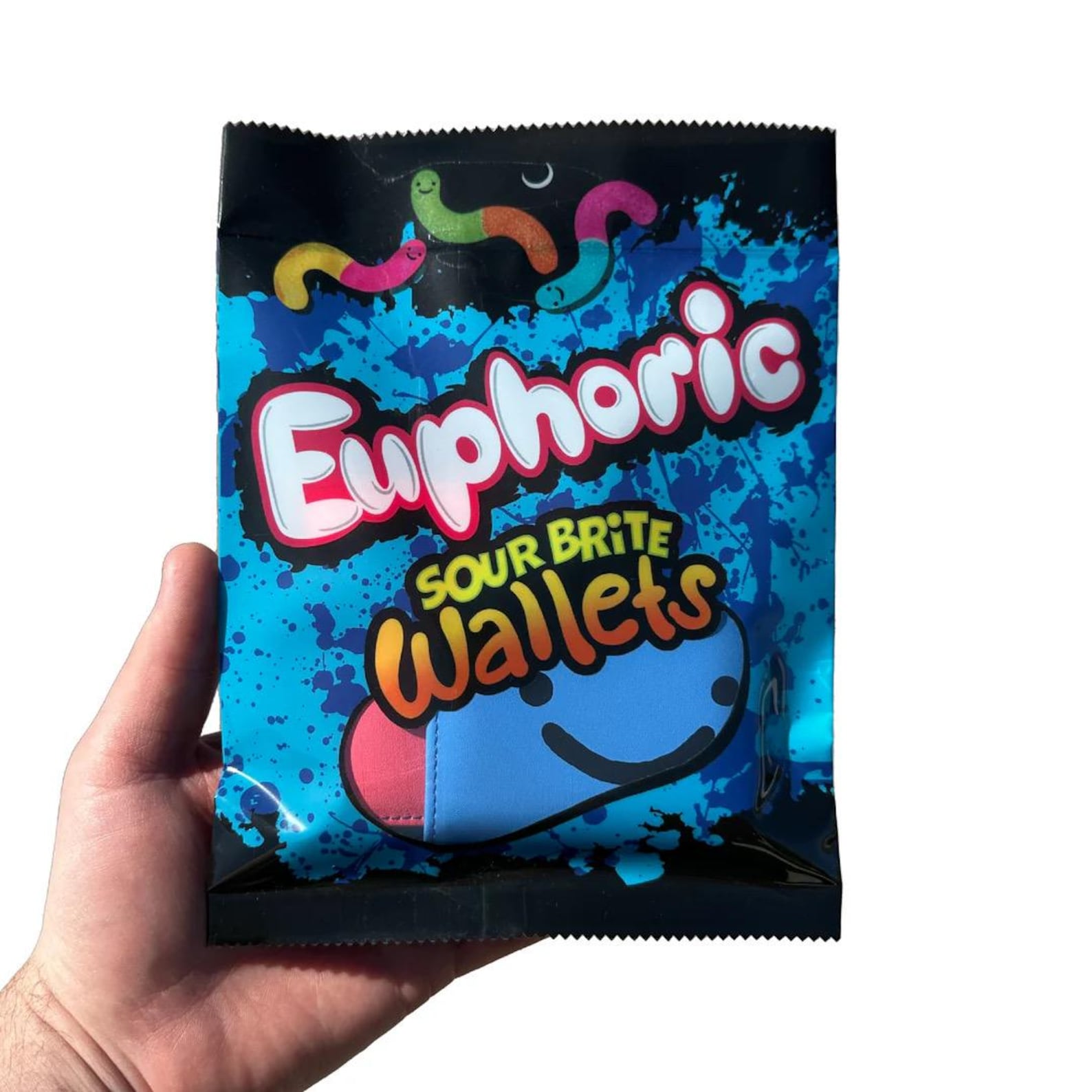 Gummy Worm Wallet, Cool Unique Wallet, Silly Wallet, Handmade Wallet ...