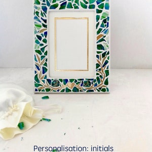 Chuppah Glass Shards Mosaic Picture Frame, Jewish Wedding Keepsake - Etsy