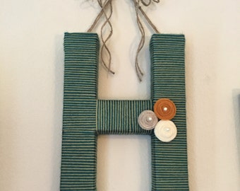 Twine monogram | Etsy