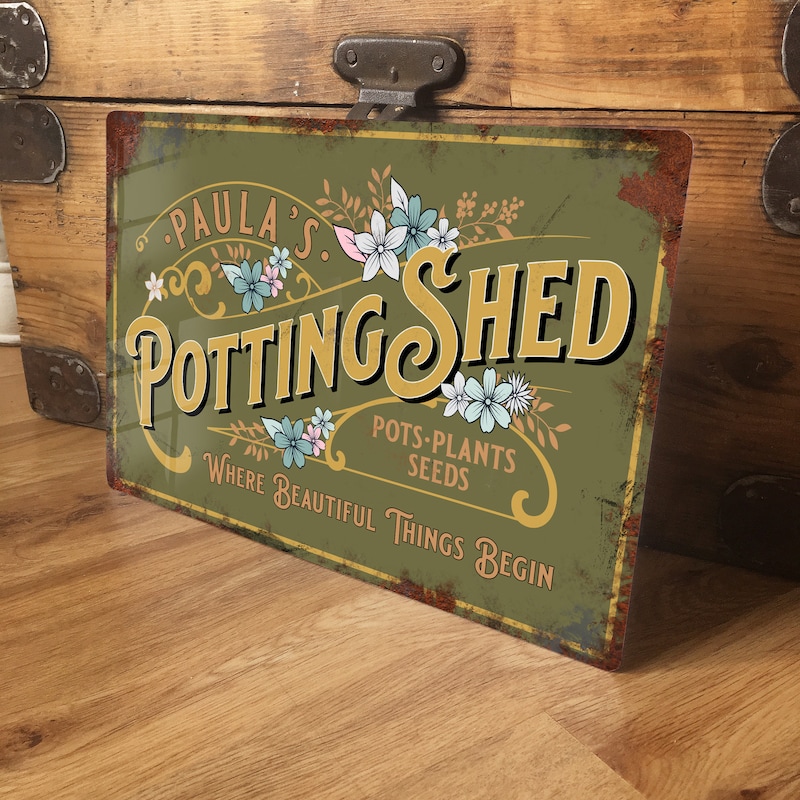 Potting Shed Sign - Etsy