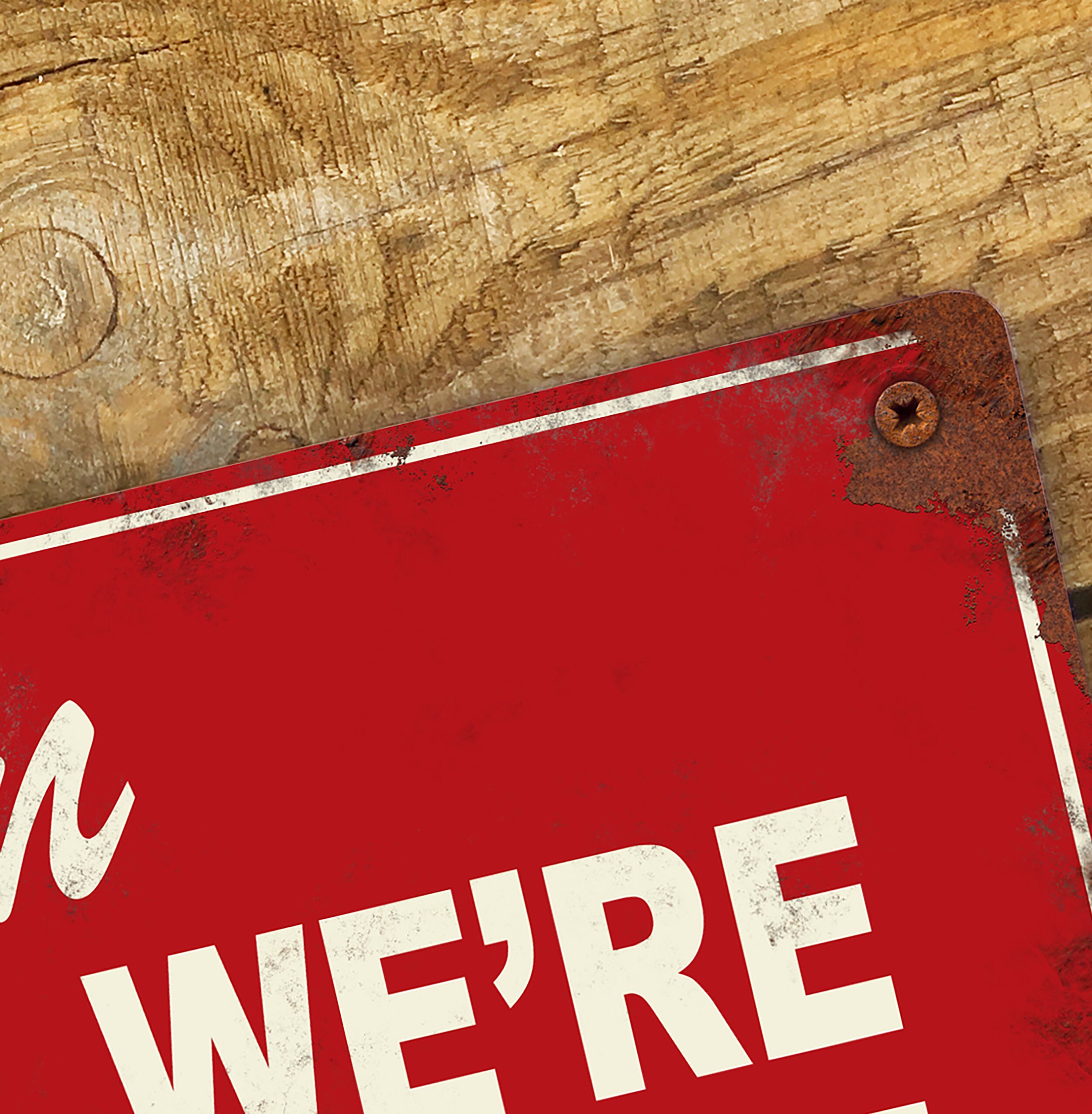 Open Shop Sign Metal Wall Door Signage Vintage Retro Tin - Etsy