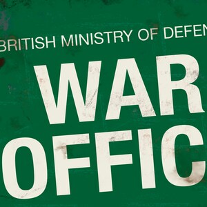 Man Cave Sign Metal WW2 War Office British Army Military Sign, Shed ...