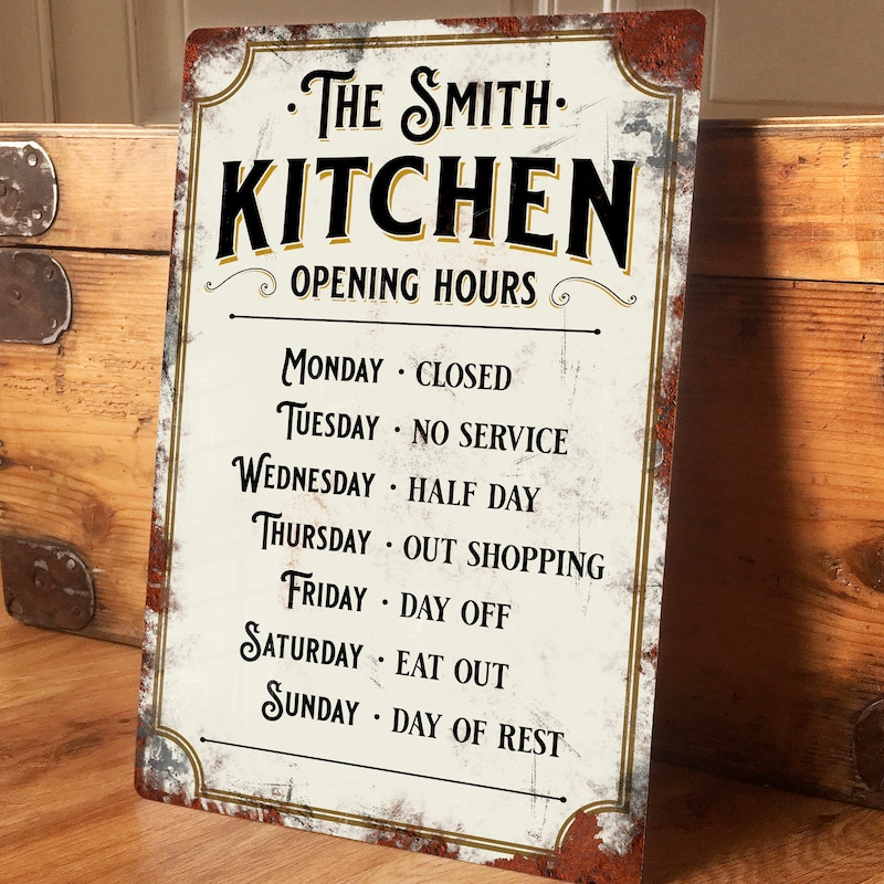 Kitchen Plaques - Etsy