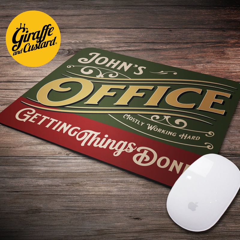 Personalised Mouse Mat - Etsy UK