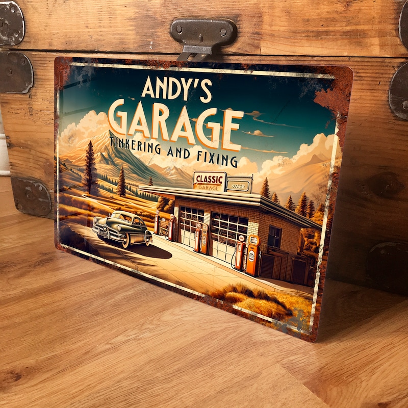 Vintage Garage Signs - Etsy