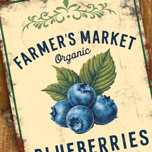 Fruit Metal Kitchen Sign Home Wall Decor Metal Wall Door Signage ...