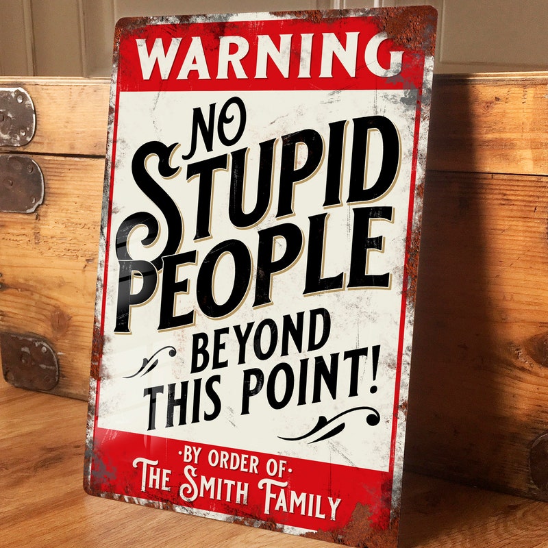 Funny House Signs - Etsy