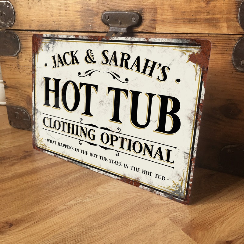 Hot Tub Signs - Etsy