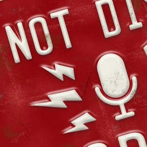 Do Not Disturb Recording Sign Man Cave Bedroom Door Wall Sign Home ...