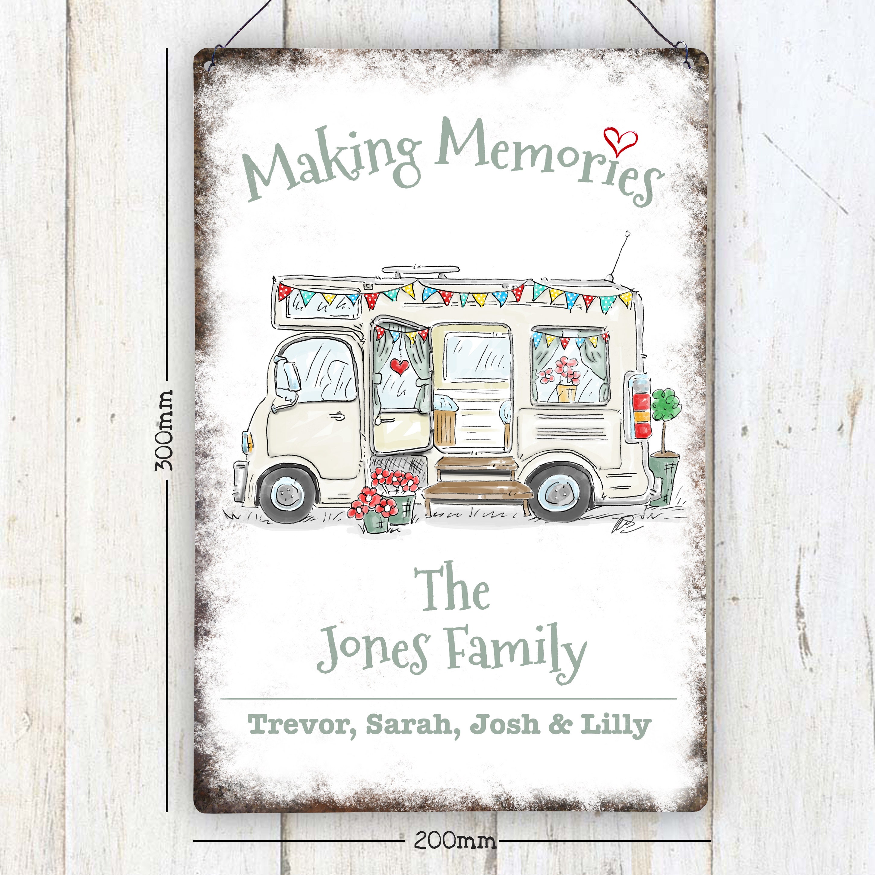 Personalised Motorhome Camping Mobile Home Metal Sign - Etsy