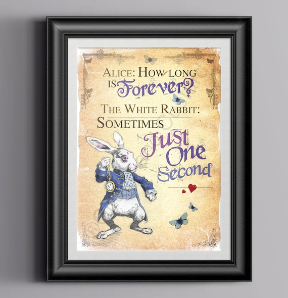 Alice In Wonderland Rabbit Quotes