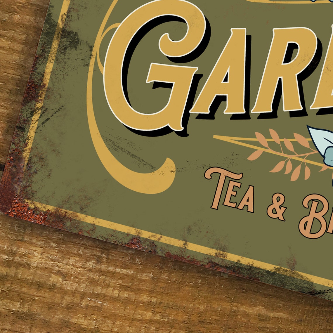 Personalised Garden Shed Sign Metal Wall Door Decor Accessory - Etsy