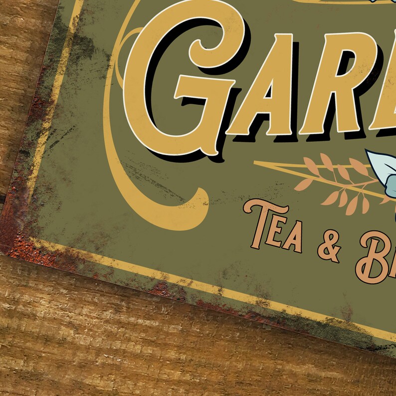 Personalised Garden Shed Sign Metal Wall Door Decor Accessory, Summer ...
