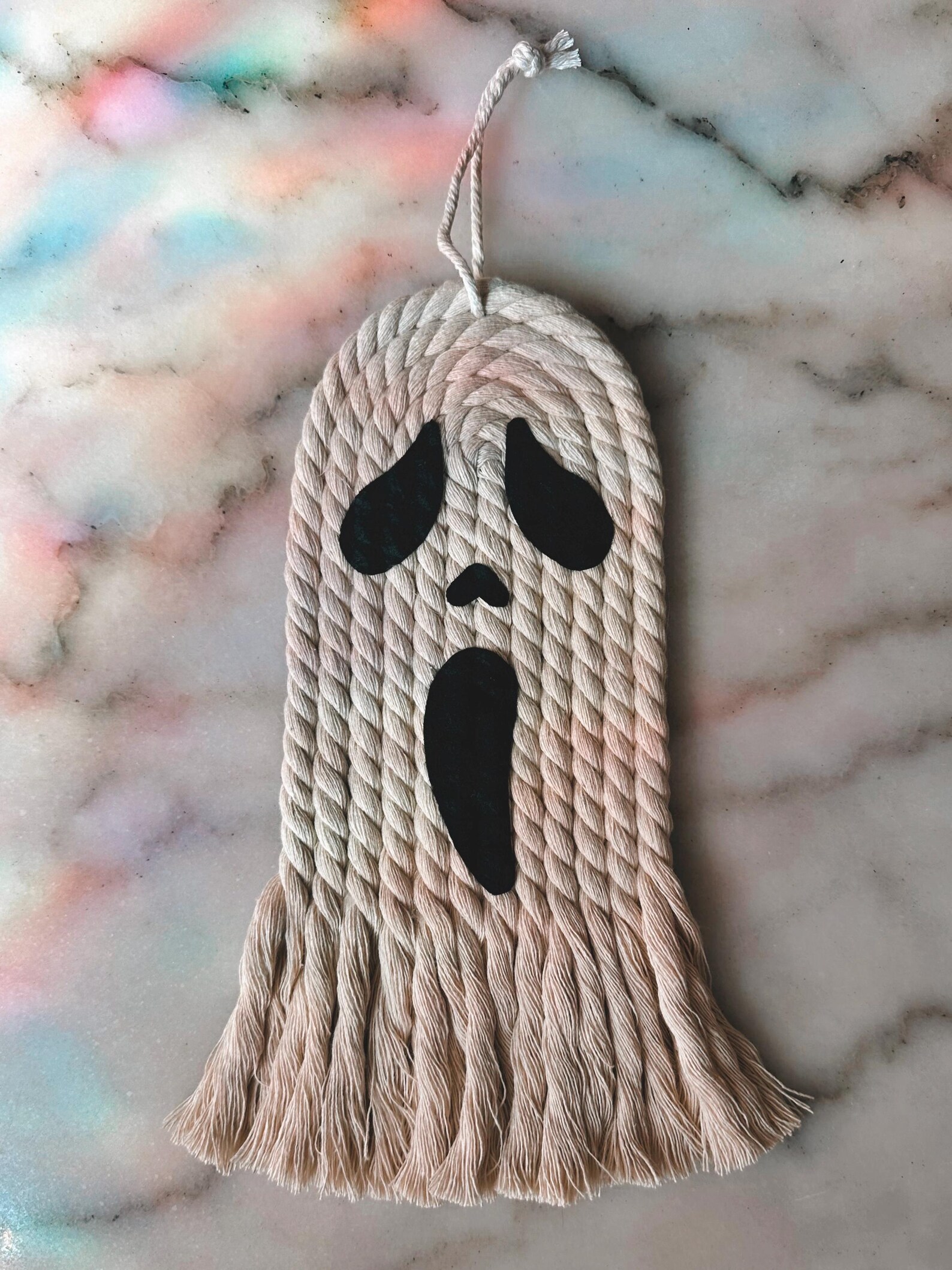 Macrame Ghostface Ghost From the Movie Scream - Etsy