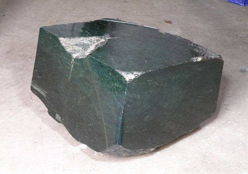 120 Lbs. Blue Chromoflec Nephrite Jade Rough - Etsy