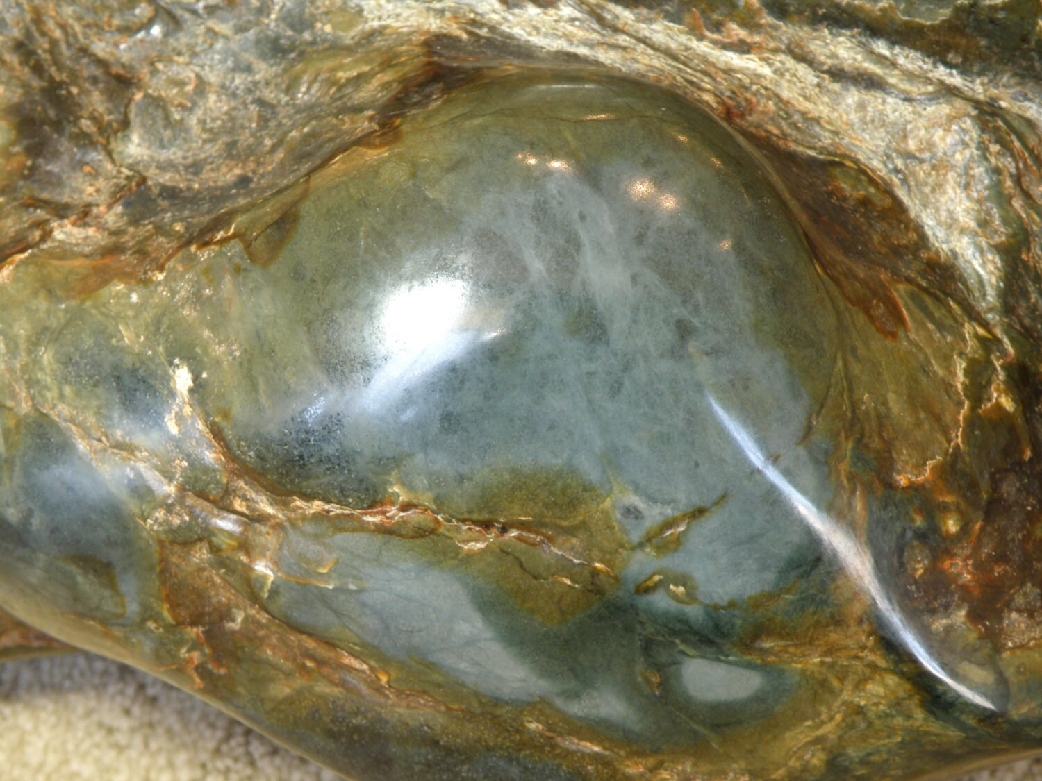 Blue Dream Jade® Botryoidal Viewing Stone - Etsy