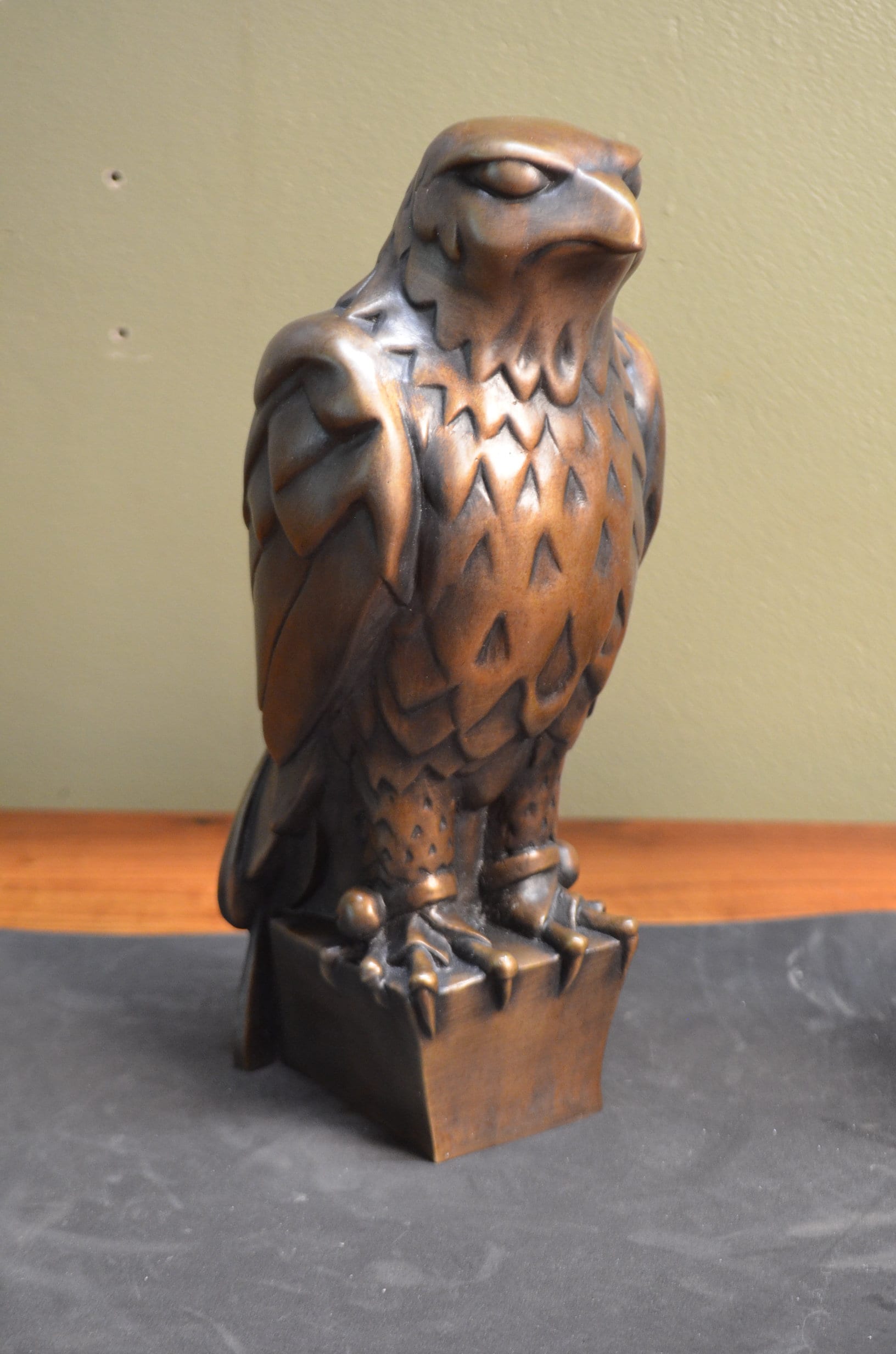 Maltese Falcon Hot Forged Bronze by Rocketchicken - Etsy