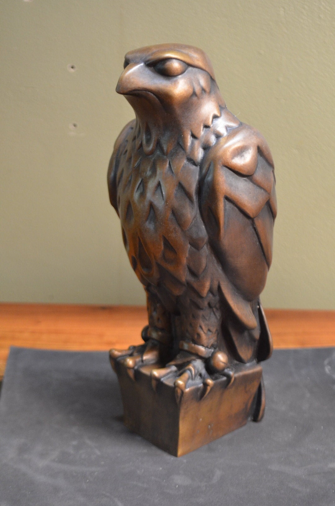 Maltese Falcon - Hot Forged Bronze, by Rocketchicken (studiooz) - Etsy