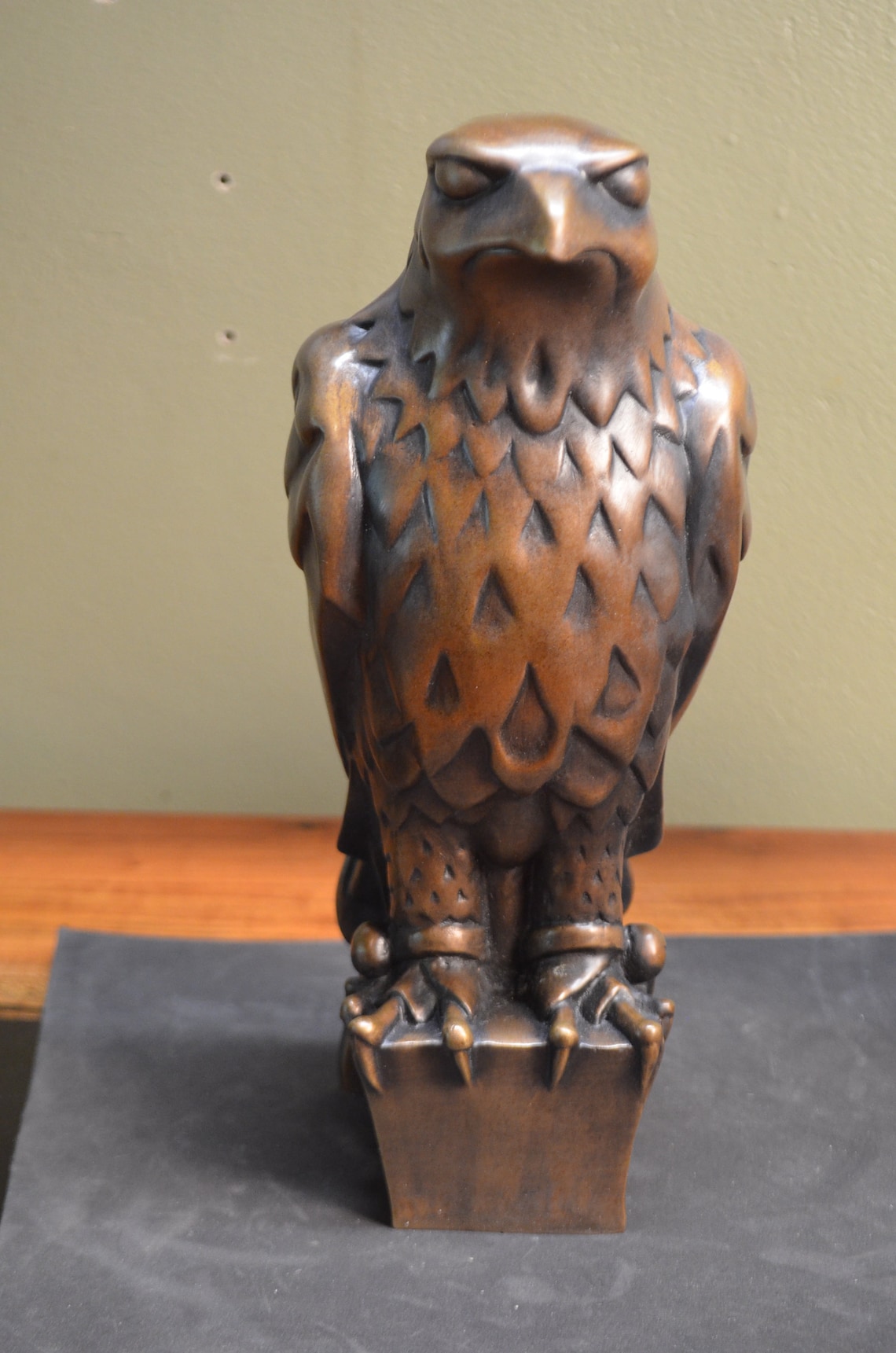 Maltese Falcon Hot Forged Bronze by Rocketchicken - Etsy