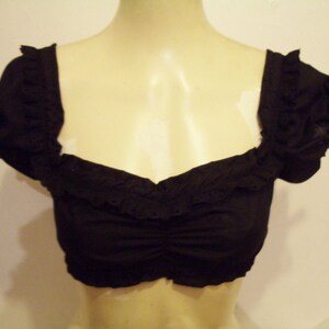 Cute Cropped Gypsy Top off the Shoulder,any Colour,any Size,pin-up ...